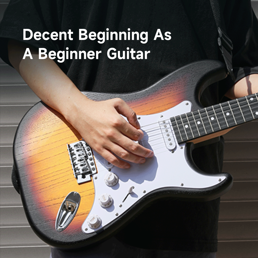 Donner DST‑80 39″ Electric Guitar Kit – Complete Beginner Set